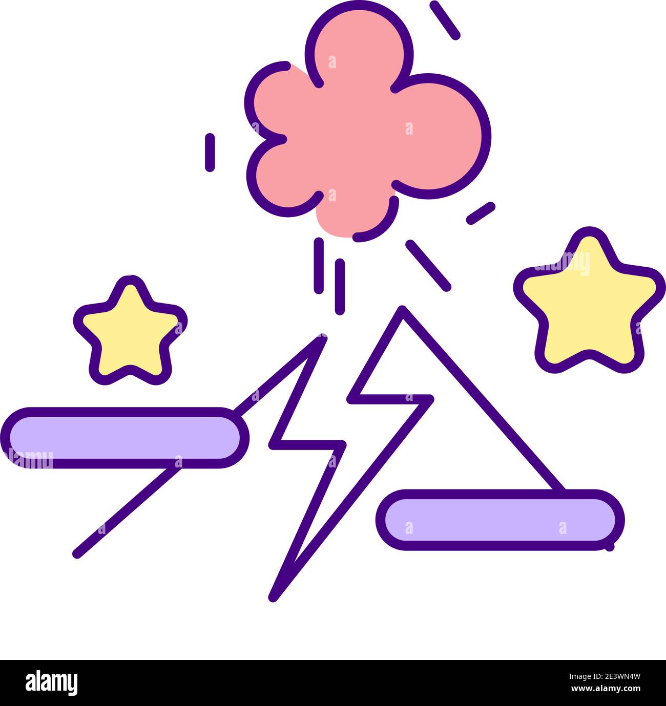 Developing game levels RGB color icon Stock Vector Image & Art - Alamy