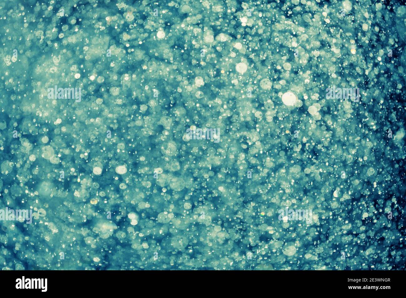 Snow showers in the cold winter Stock Photo - Alamy