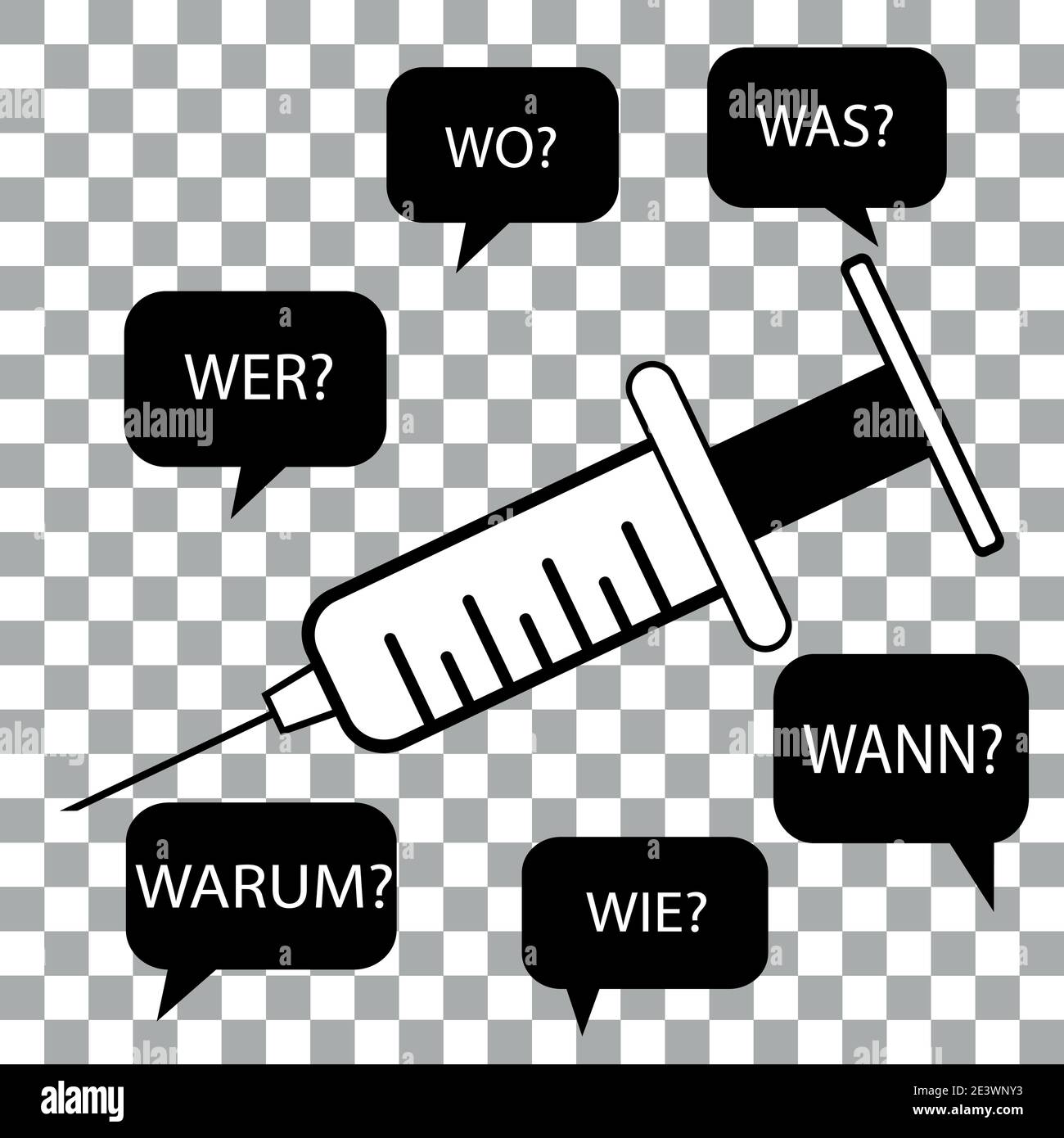 Vaccinate all Black and White Stock Photos & Images - Alamy