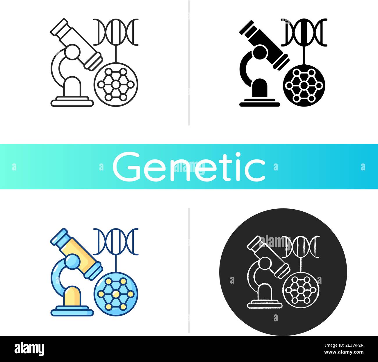 DNA microarray icon Stock Vector Image & Art - Alamy