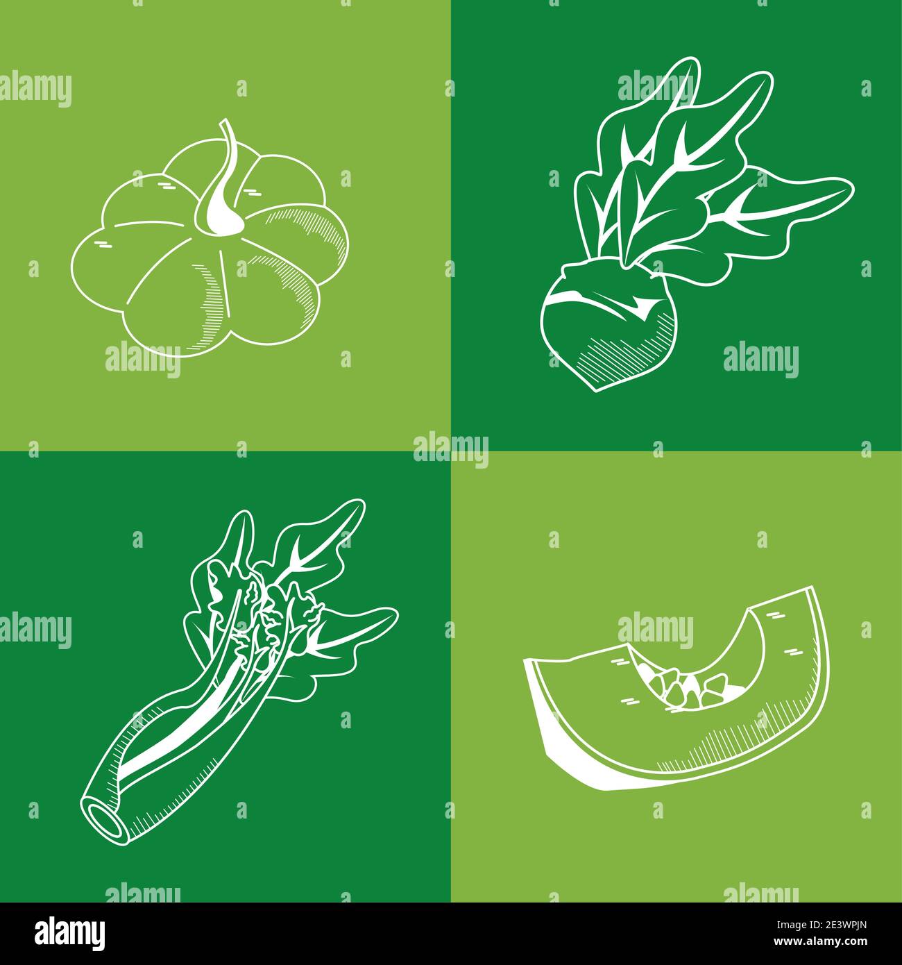 Number four and vegetables hi-res stock photography and images - Alamy