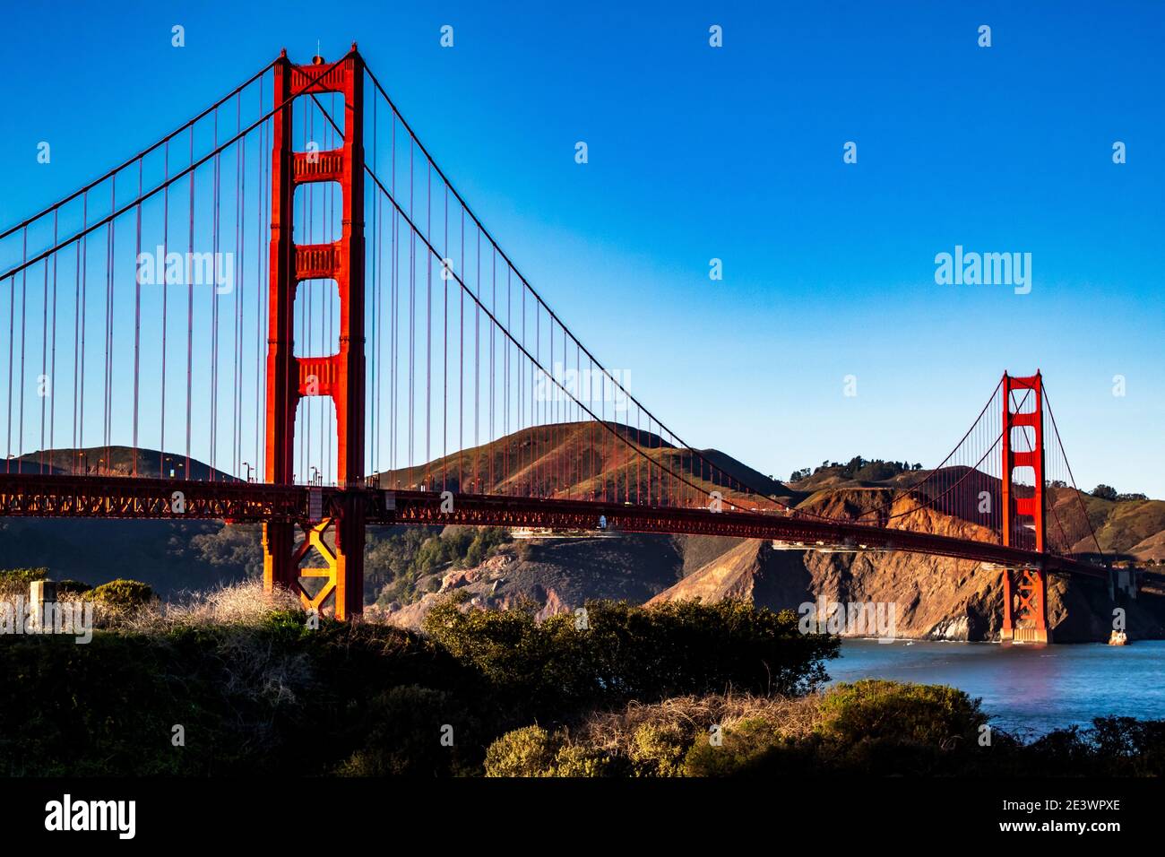 The Golden Gate Bridge of San Francisco Bay Stock Photo - Alamy