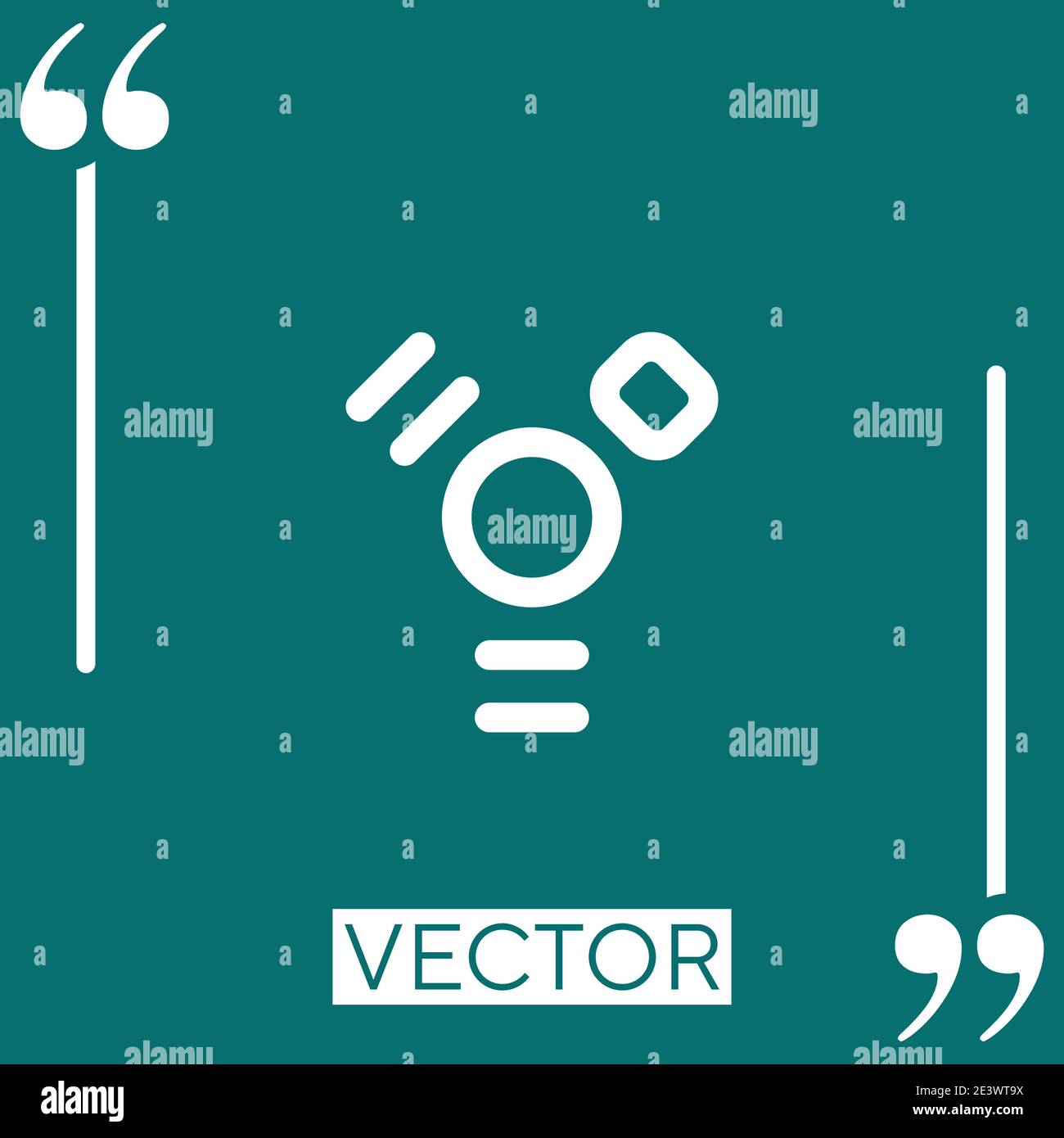 Ethernet interface line icon Stock Vector Images - Alamy