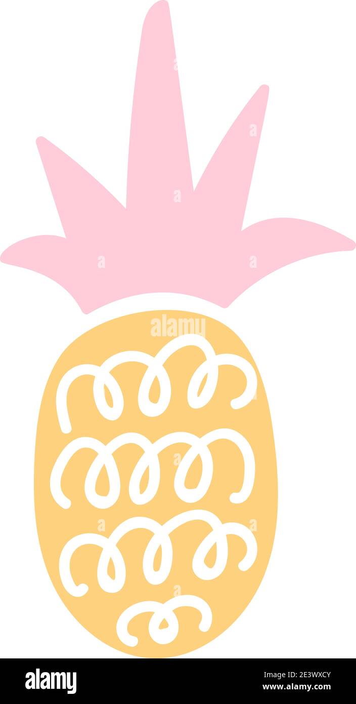 Cute Pineapple Stencil