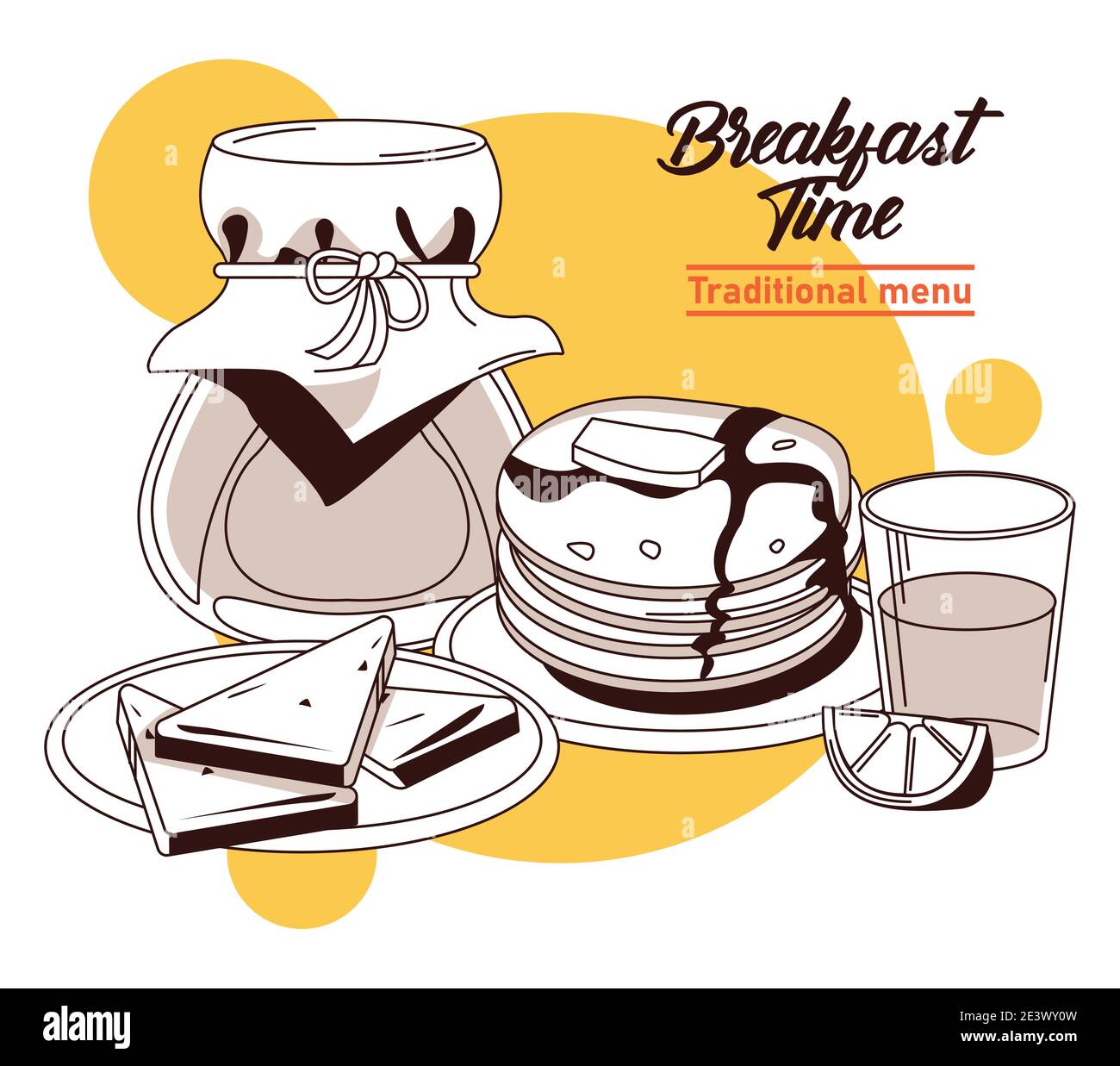 Breakfast Menu Clipart