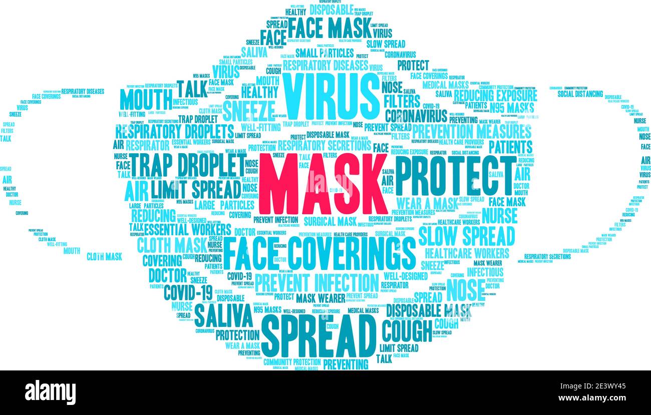 N95 masks background Stock Vector Images - Alamy