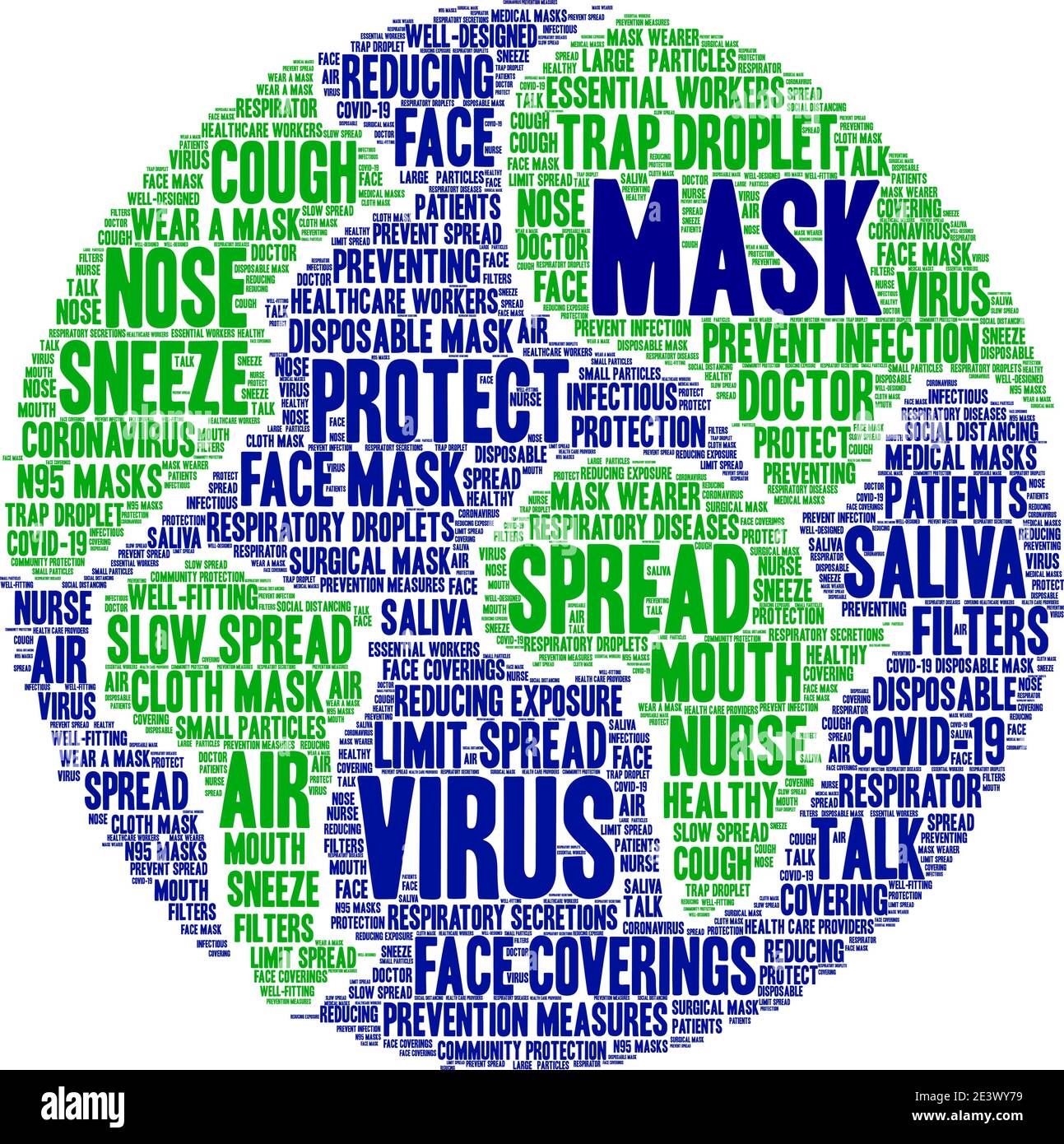 N95 masks background Stock Vector Images - Alamy