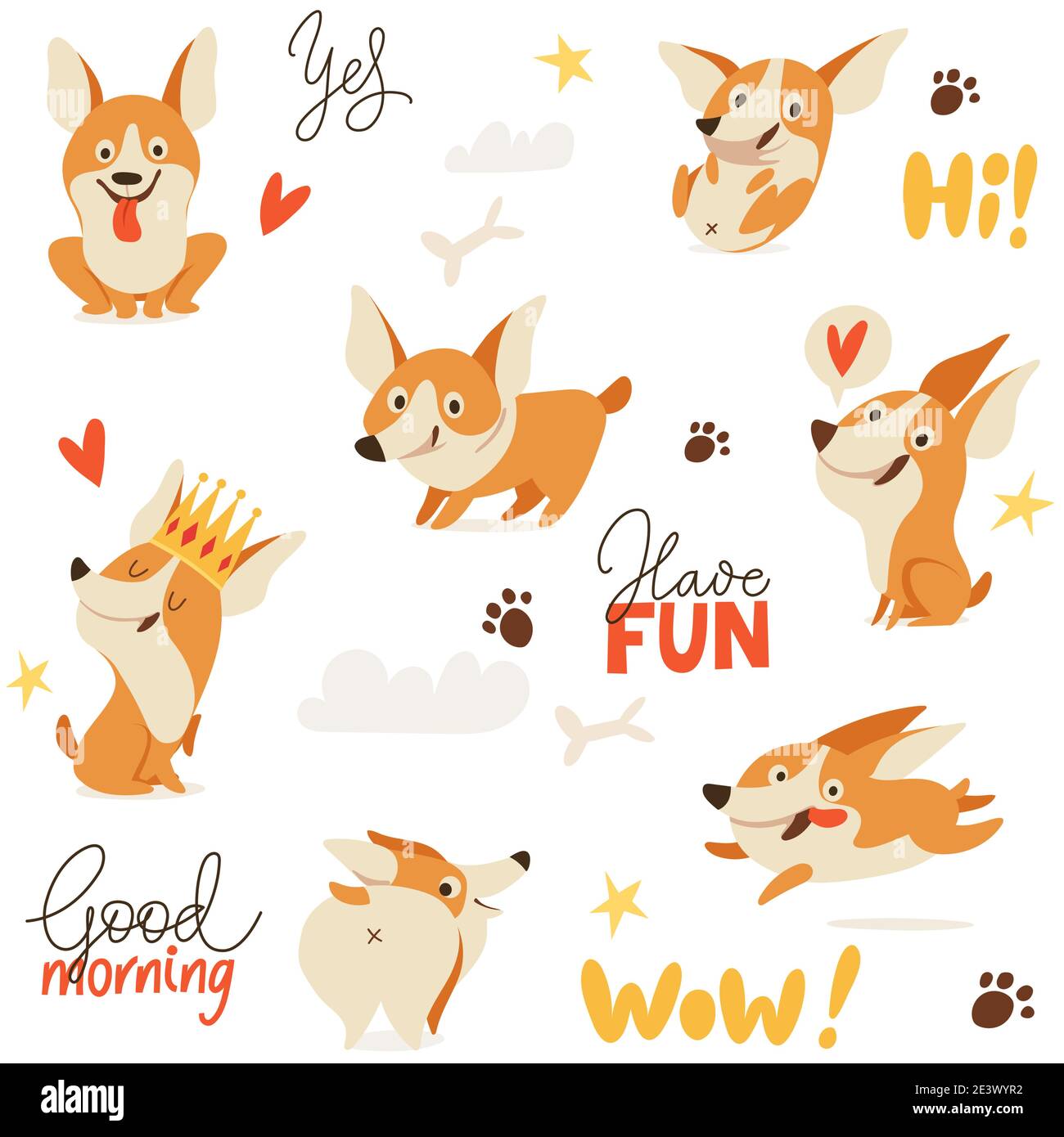 Cute Corgi Wallpaper