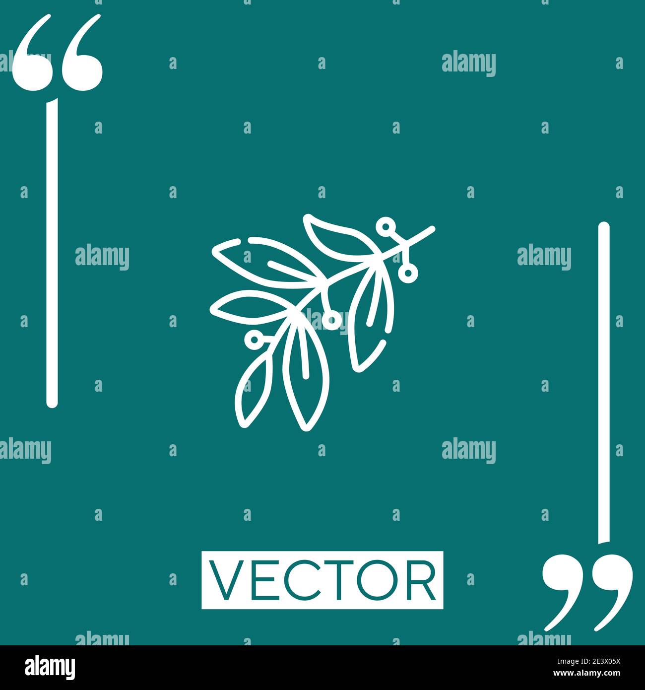 bay vector icon Linear icon. Editable stroke line Stock Vector Image ...