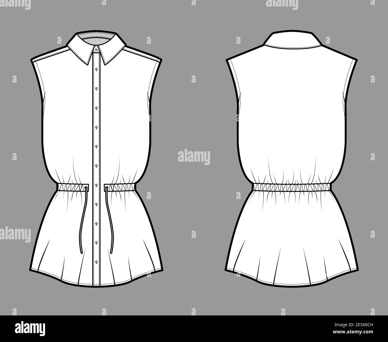 Drawstring collar hi-res stock photography and images - Alamy