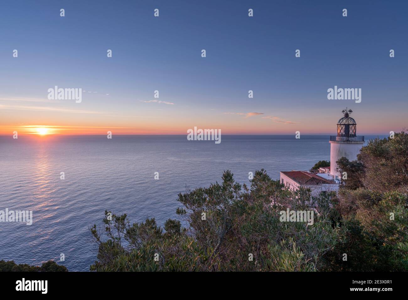LIGHTHOUSE MUNTANYA DE SANT SEBASTIA DE LA GUARDA LLAFRANC COSTA BRAVA ...