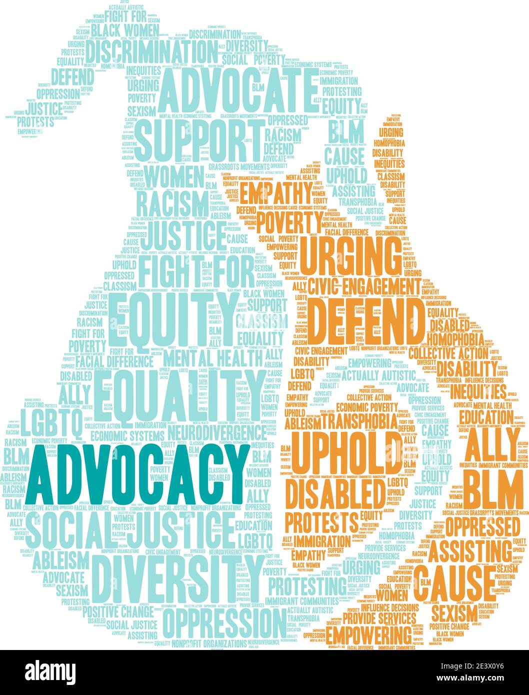 Advocacy word cloud on a white background Stock Vector Image & Art - Alamy