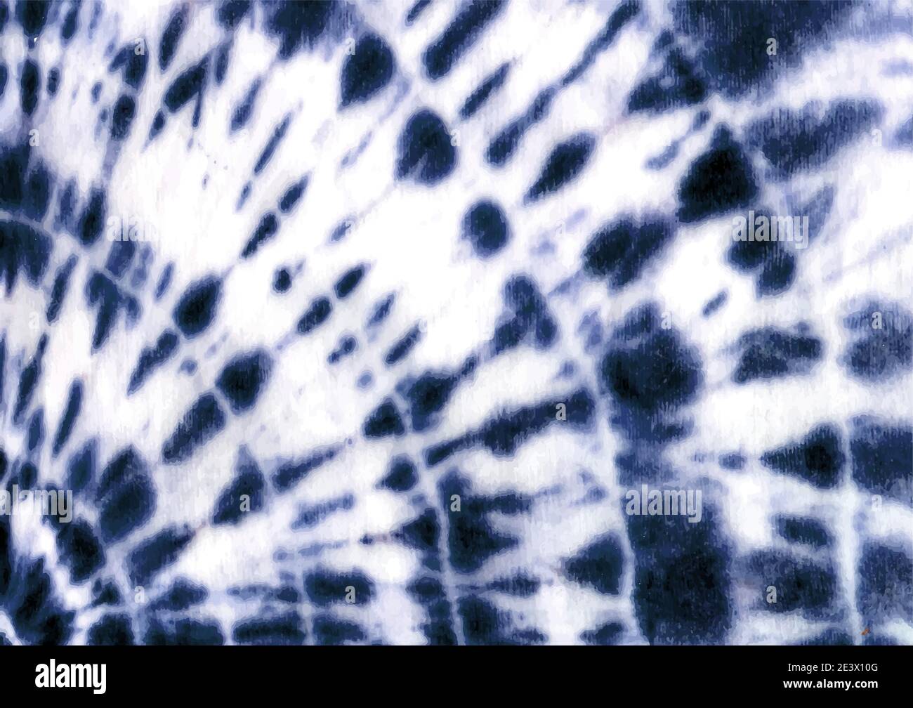 Indigo dye textile Stock Vector Images - Alamy