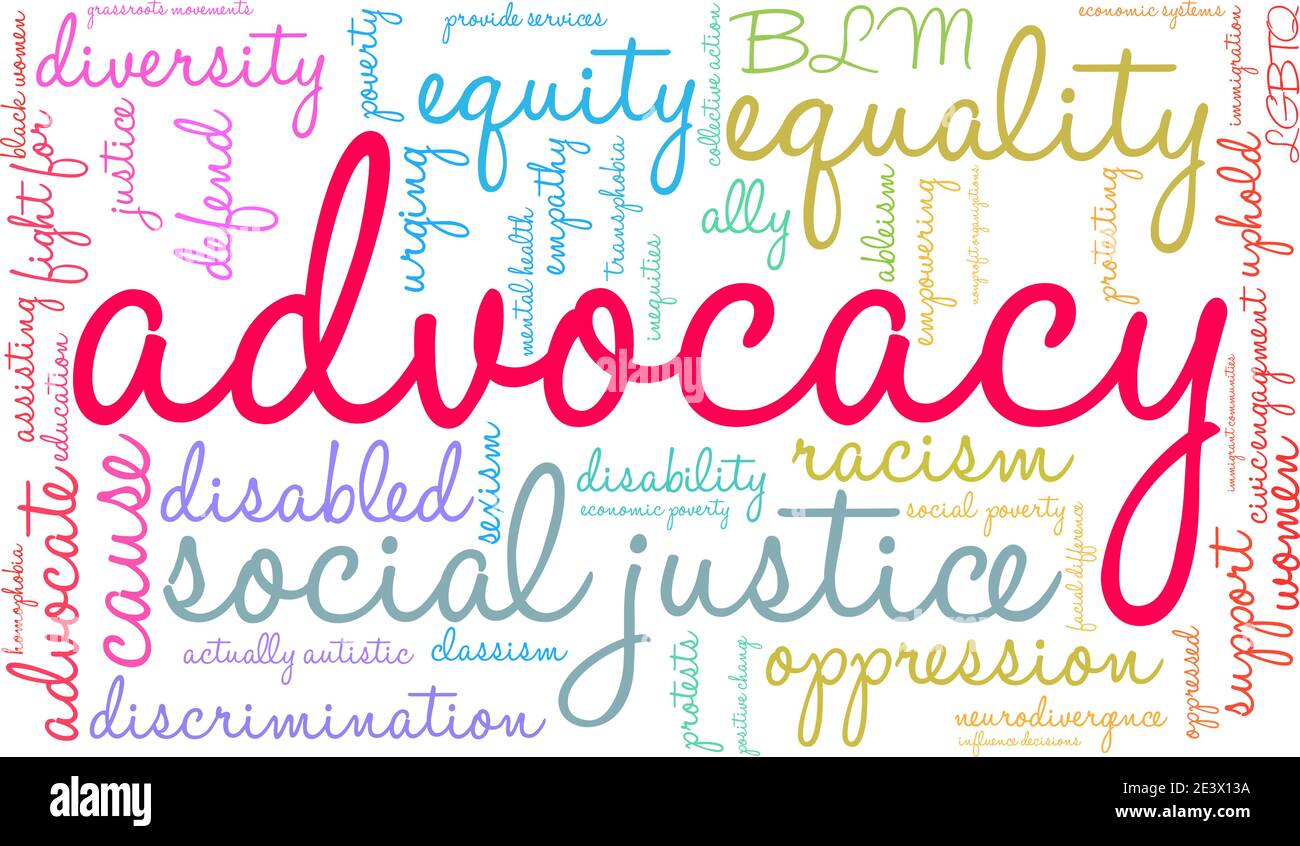 Advocacy word cloud on a white background Stock Vector Image & Art - Alamy