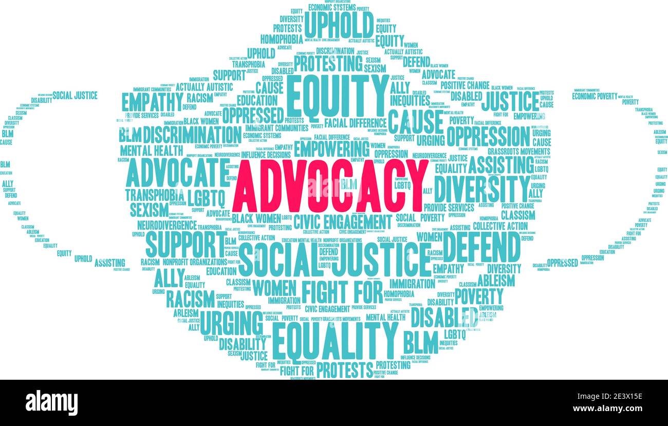 Advocacy word cloud on a white background Stock Vector Image & Art - Alamy