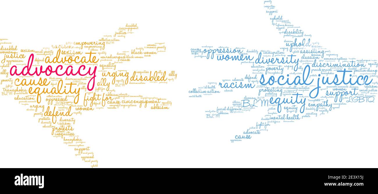 Advocacy word cloud on a white background Stock Vector Image & Art - Alamy