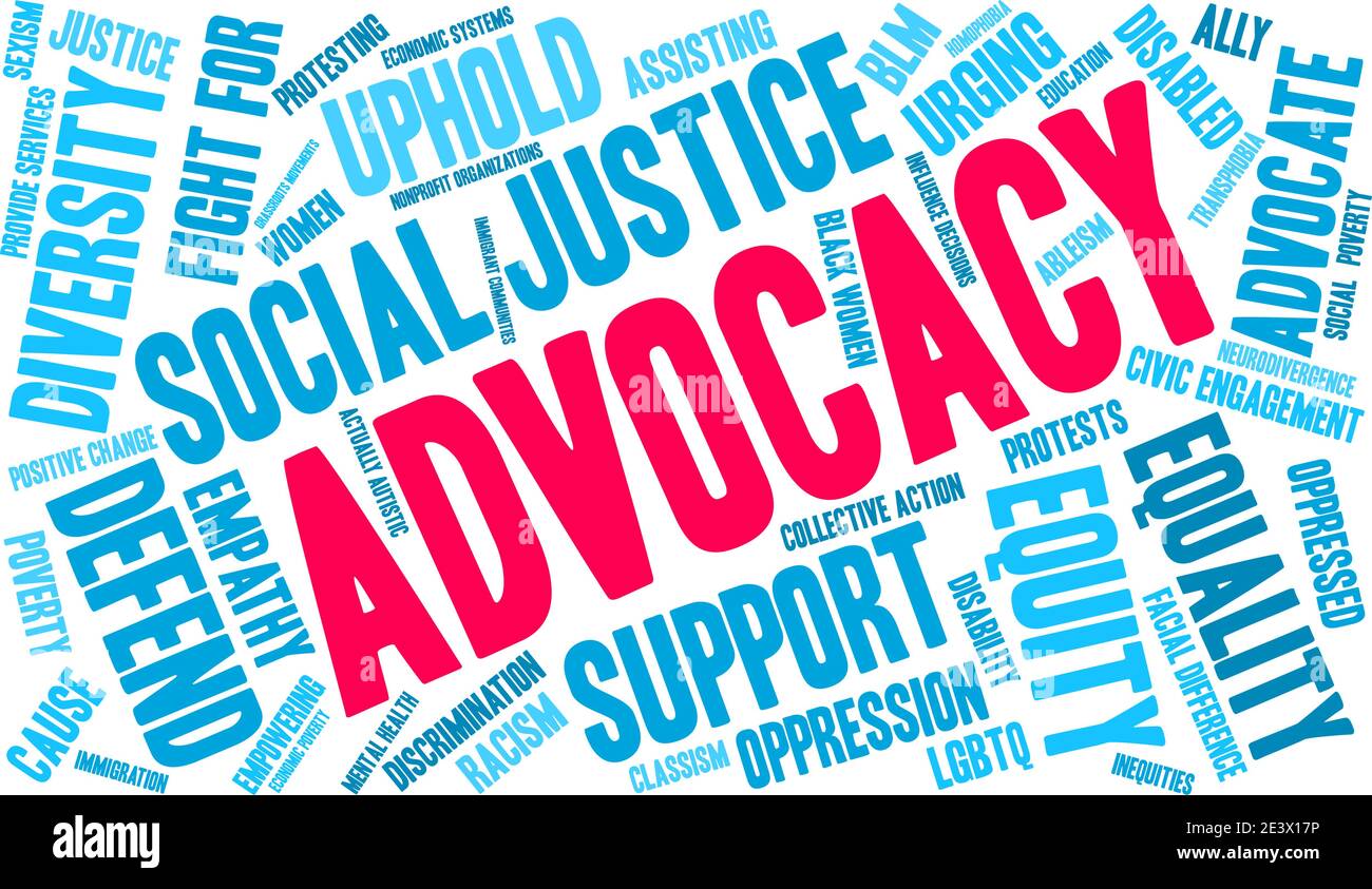 Advocacy word cloud on a white background Stock Vector Image & Art - Alamy
