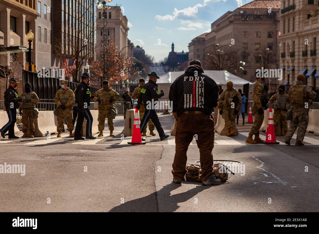 2021 inauguration police hi-res stock photography and images - Alamy