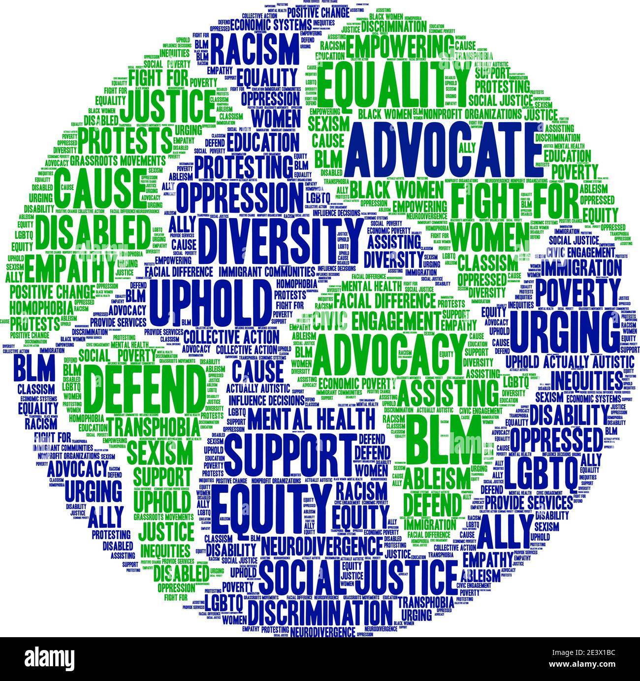 Advocate word cloud on a white background Stock Vector Image & Art - Alamy