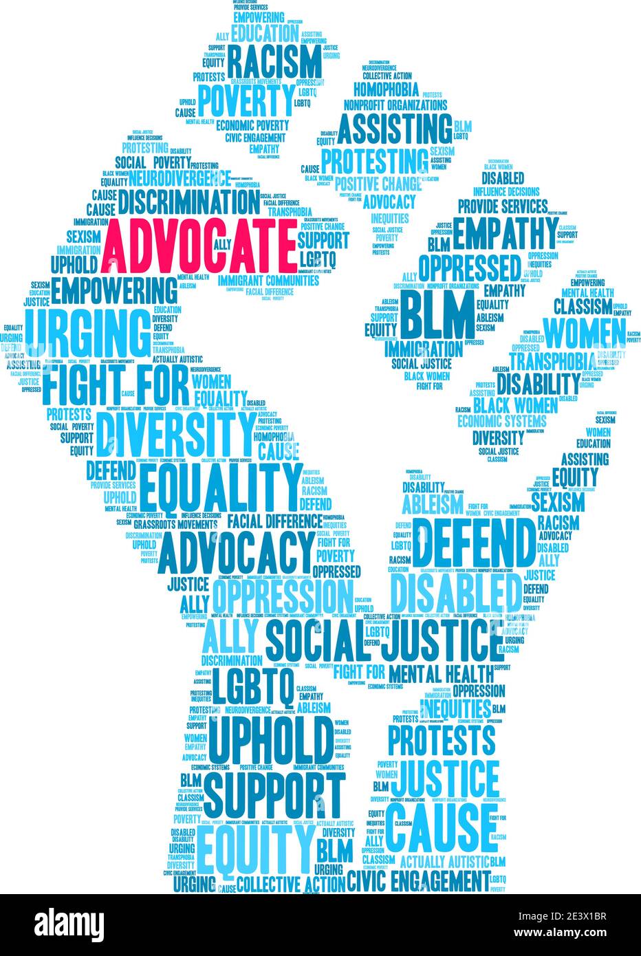 Advocate word cloud on a white background Stock Vector Image & Art - Alamy