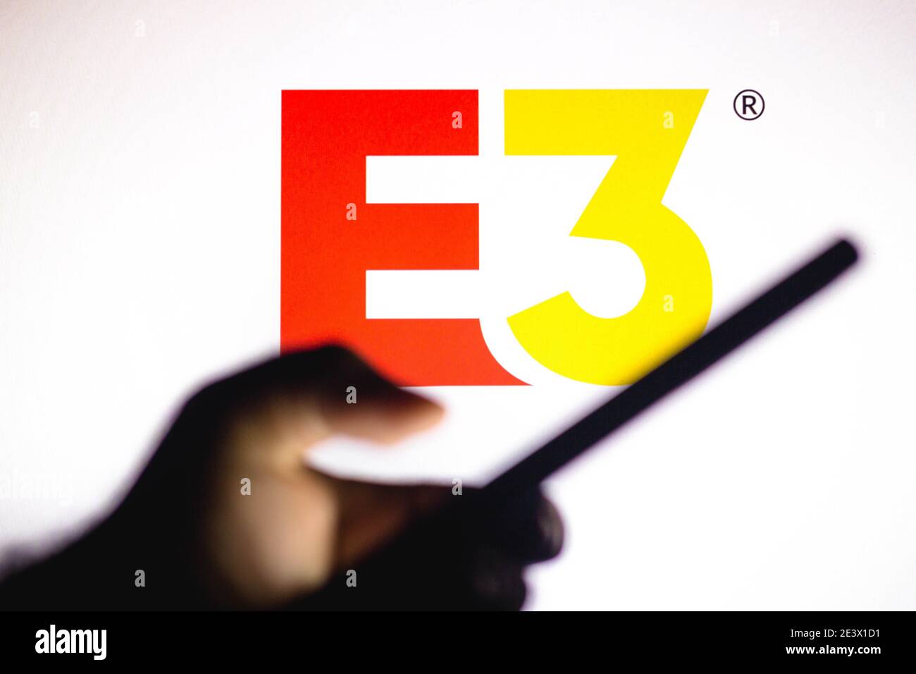 E3 logo hi-res stock photography and images - Alamy