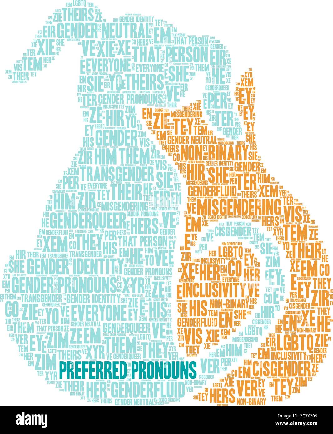 The pronouns Stock Vector Images - Alamy