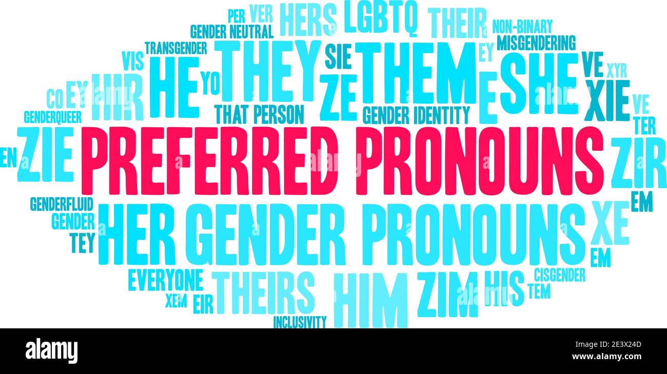 The pronouns Stock Vector Images - Alamy