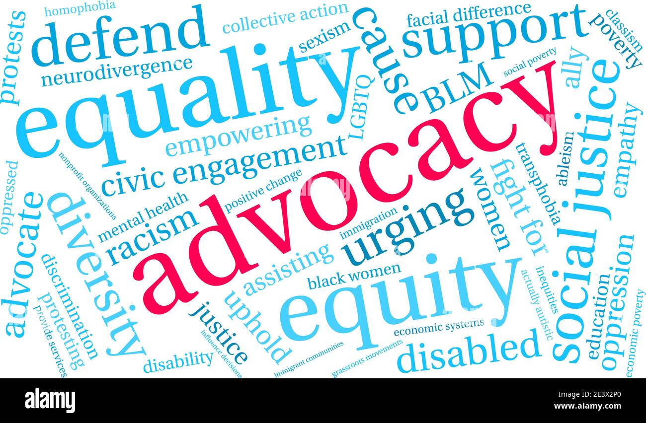 Advocacy word cloud on a white background Stock Vector Image & Art - Alamy