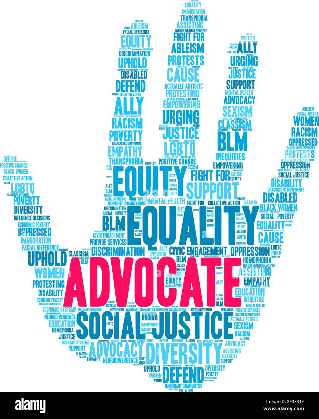 Advocate word cloud on a white background Stock Vector Image & Art - Alamy