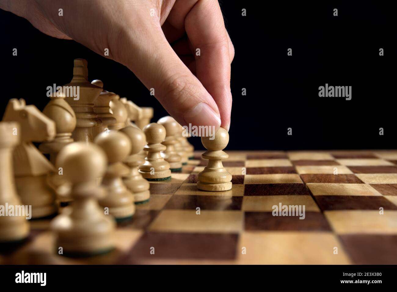Male hand pawn hi-res stock photography and images - Alamy