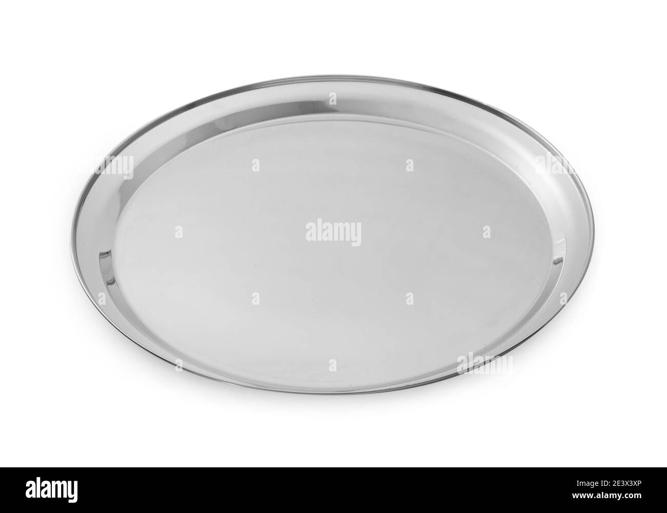 Serving tray on white background Stock Photo - Alamy