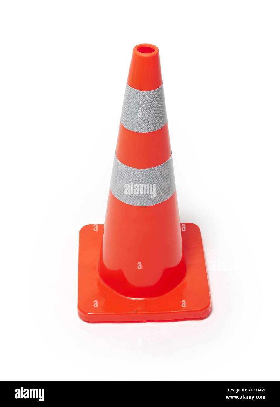 Traffic cone isolated on white background with clipping path Stock ...