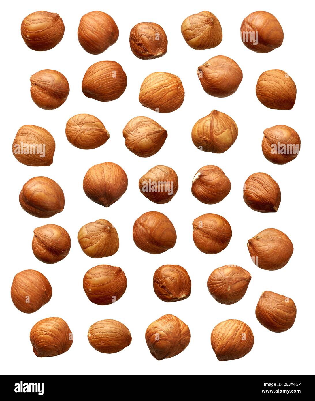 Healthy fresh hazelnut isolated on white Stock Photo - Alamy