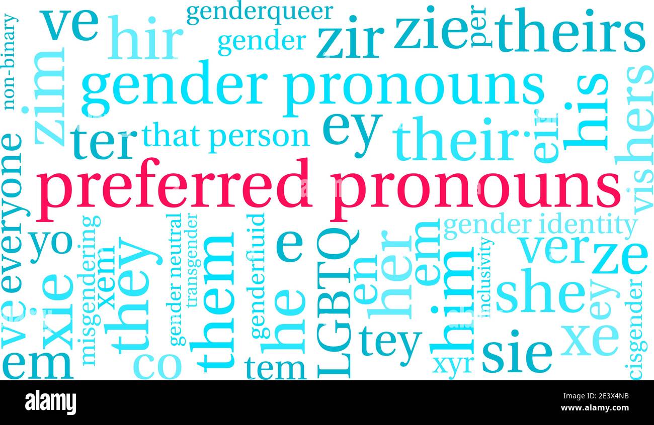 The pronouns Stock Vector Images - Alamy