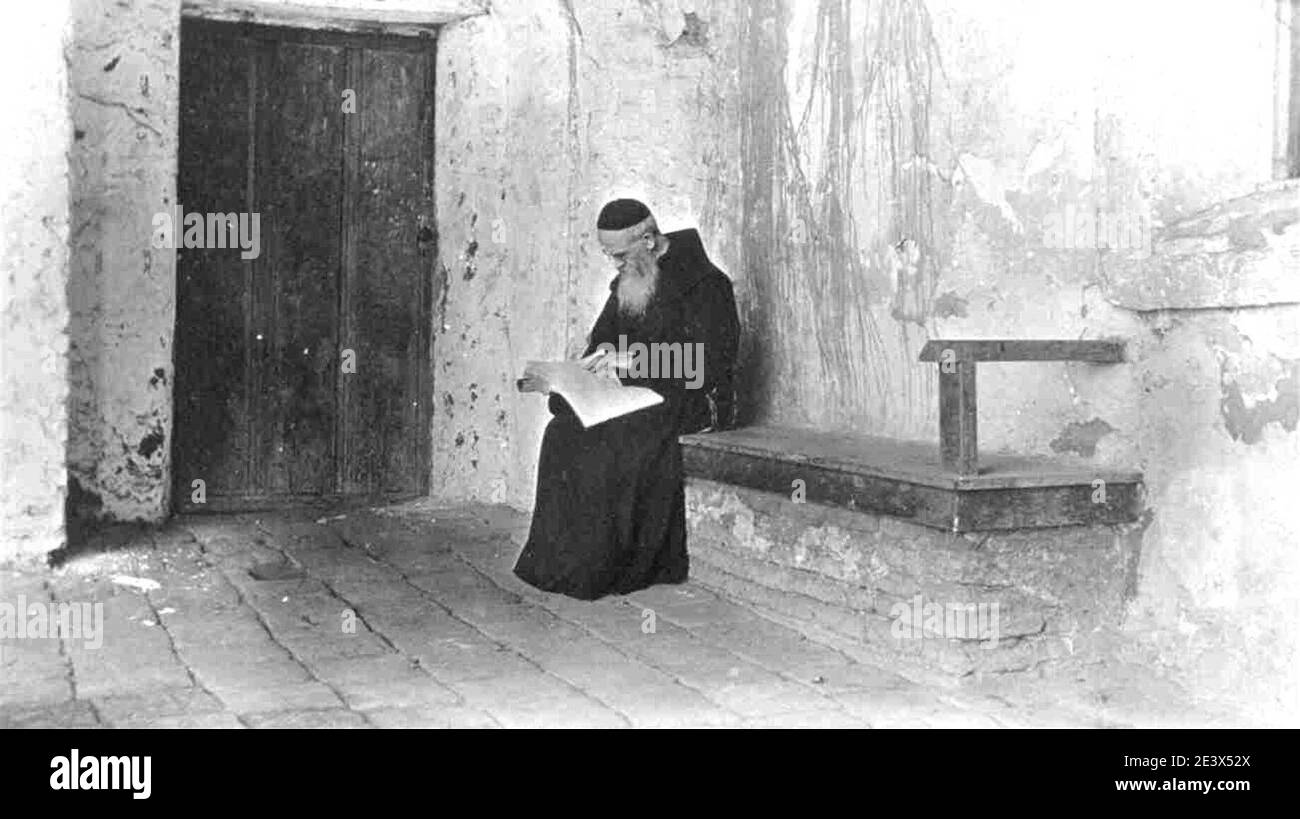 Clerical historian Zephyrin Engelhardt, O.F.M Stock Photo - Alamy