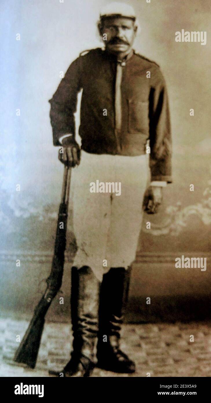 Native Police trooper Stock Photo - Alamy