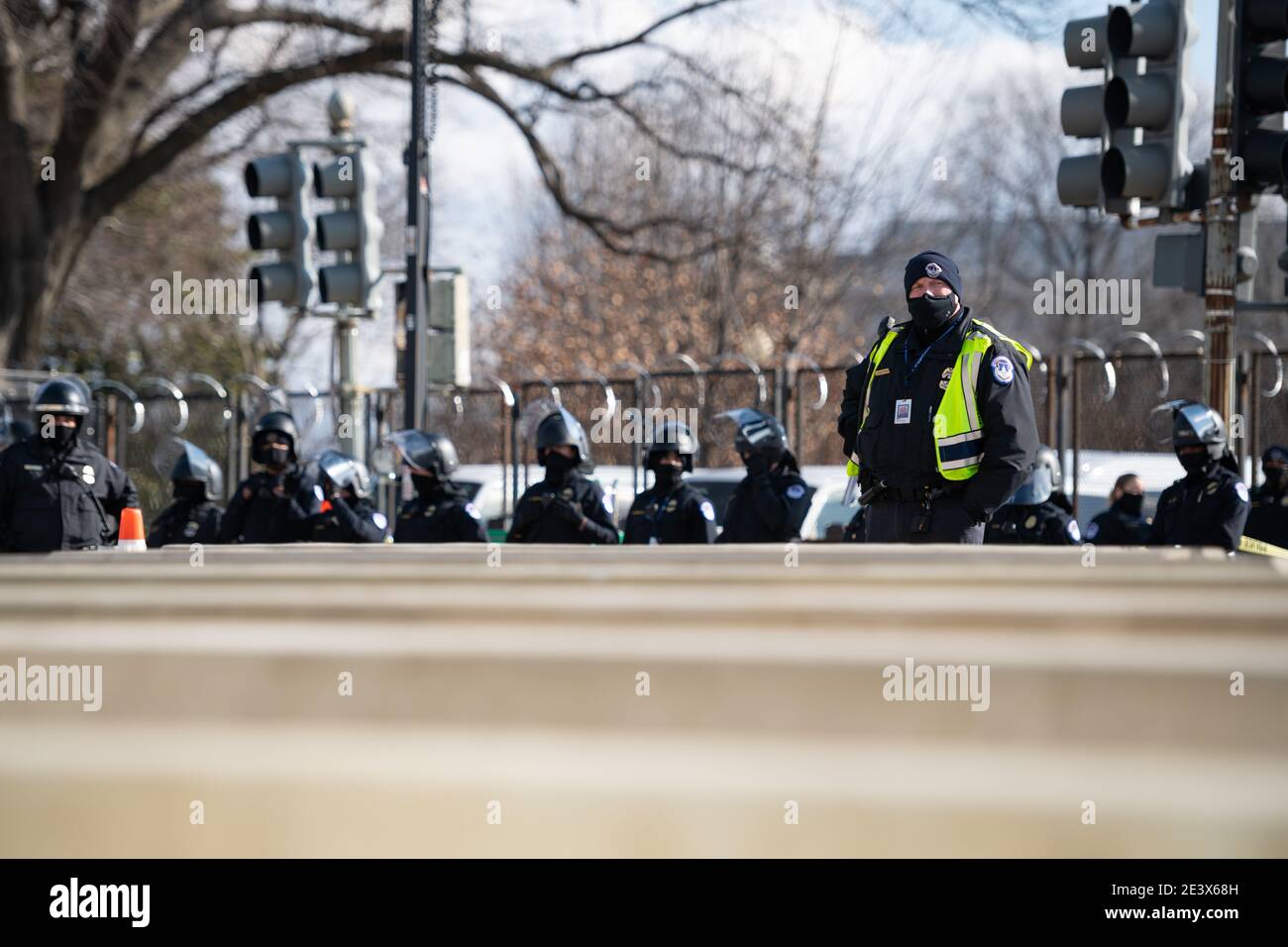 2021 inauguration police hi-res stock photography and images - Alamy