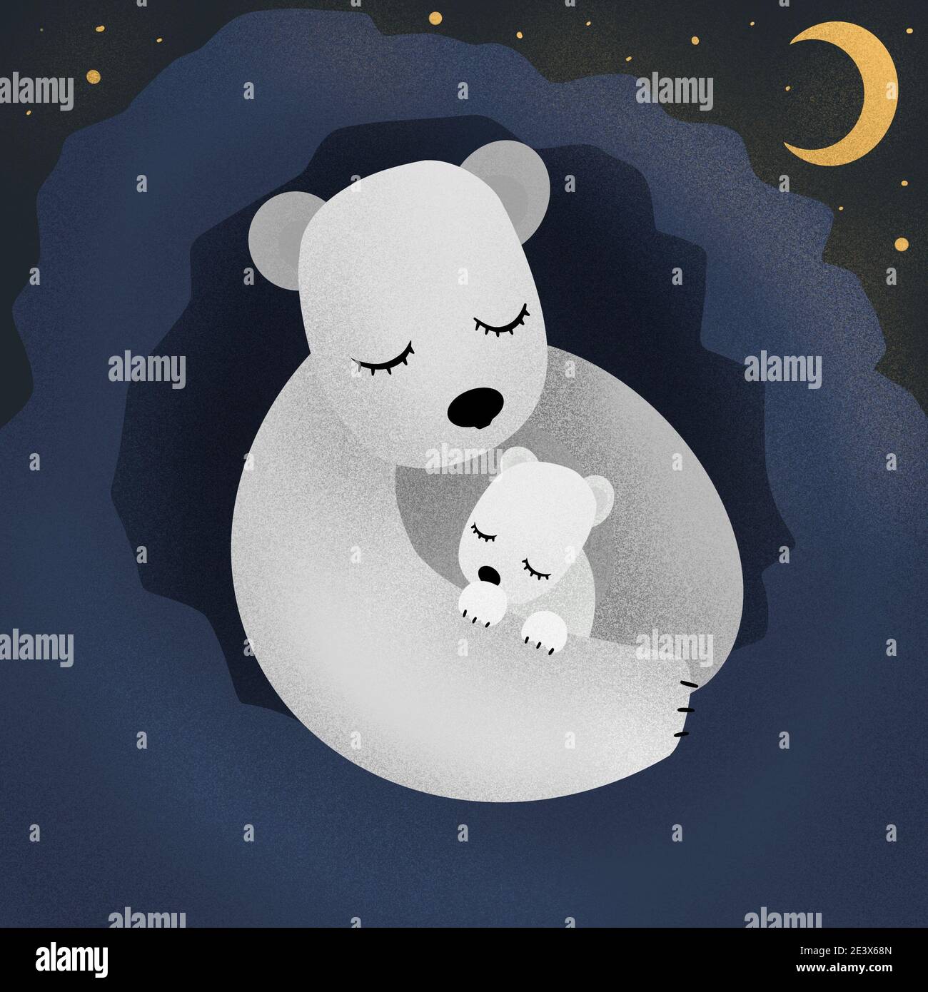 Sleeping Bear Template