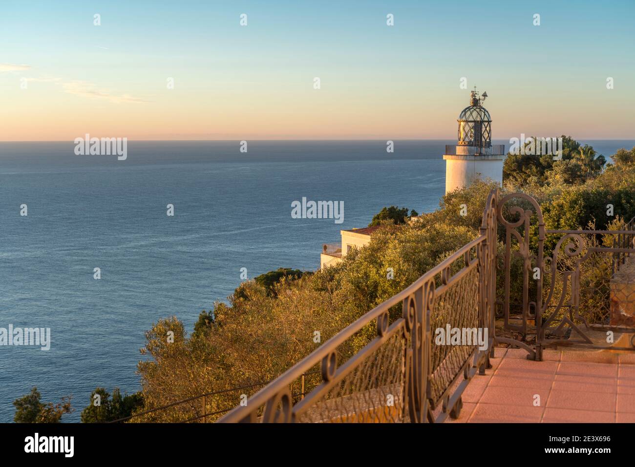 TERRACE EL FAR HOTEL LIGHTHOUSE MUNTANYA DE SANT SEBASTIA DE LA GUARDA ...