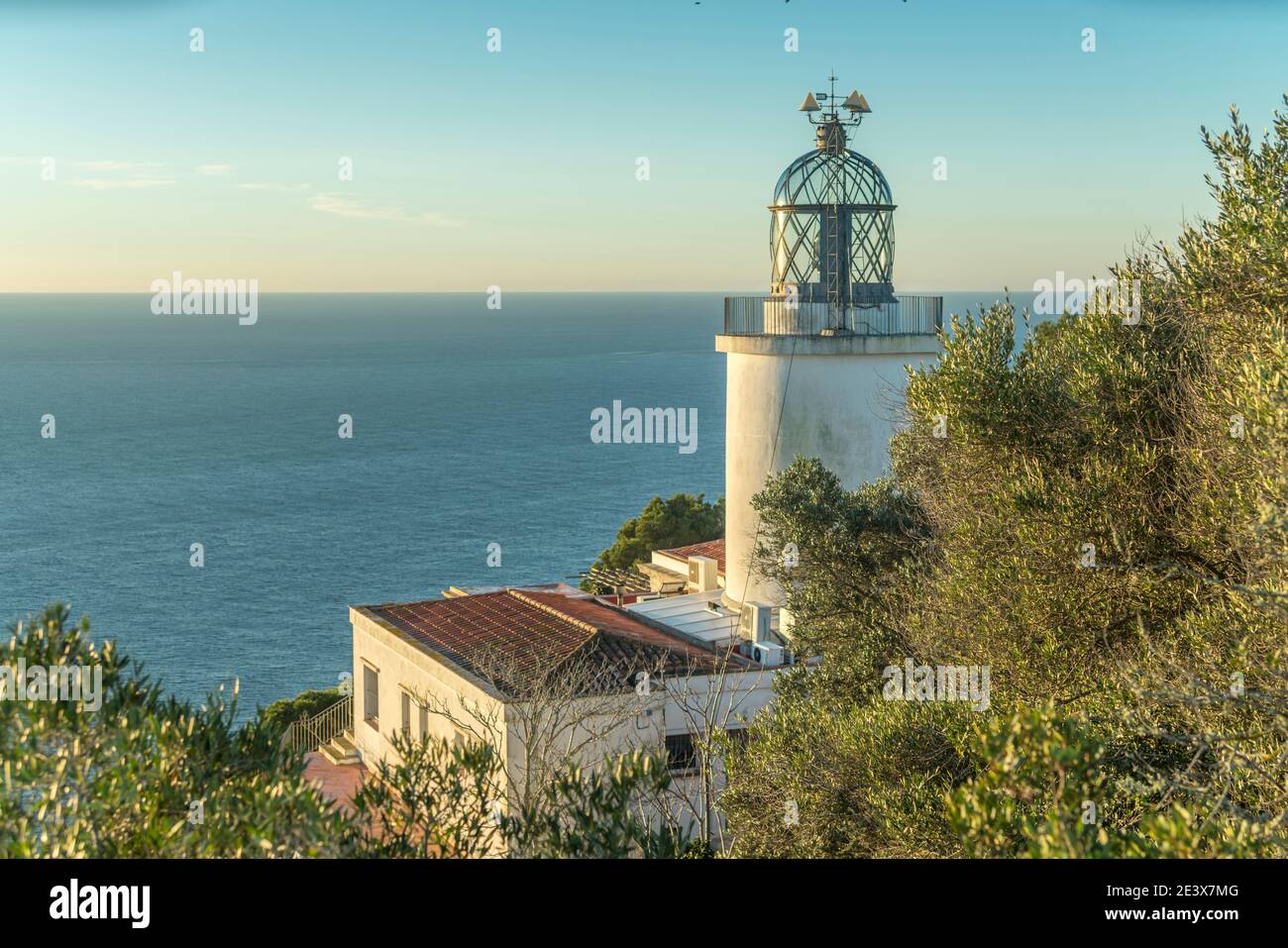 LIGHTHOUSE MUNTANYA DE SANT SEBASTIA DE LA GUARDA LLAFRANC COSTA BRAVA ...