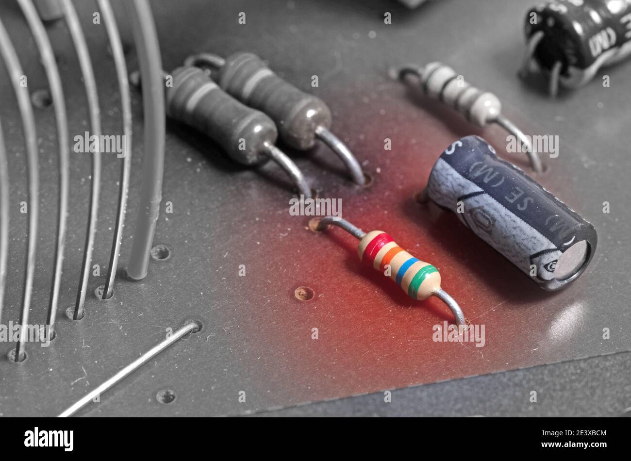 Old resistor hi-res stock photography and images - Alamy
