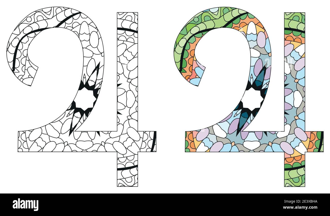 Neptune sign, astrology concept art. Tattoo design. Horoscope signs ...