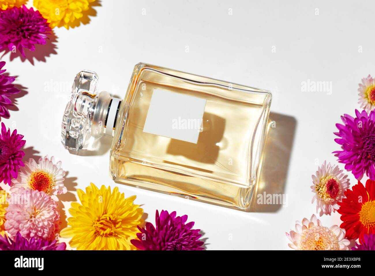 Bottle fragrance surrounded flower hi-res stock photography and images ...