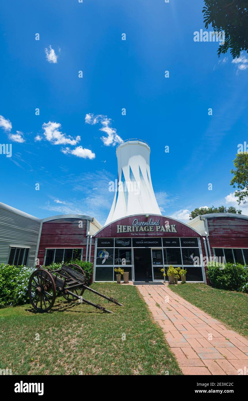 Queensland Heritage Park is a popular tourist attraction in Biloela ...