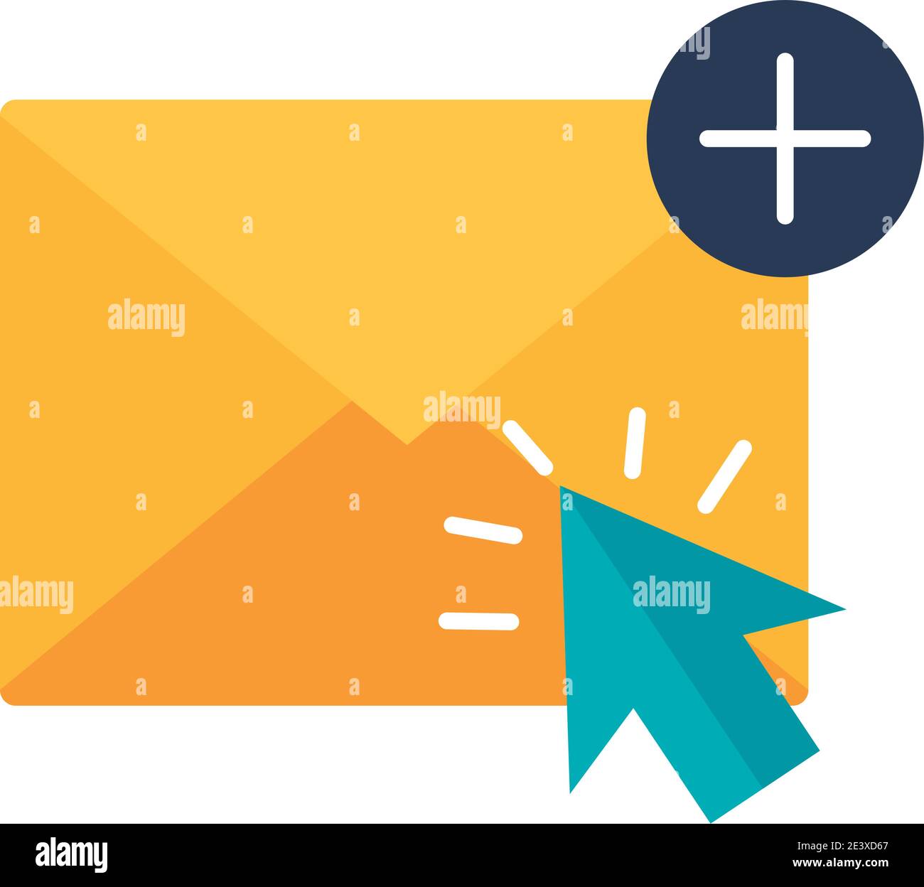 Communication envelope cursor media hi-res stock photography and images ...