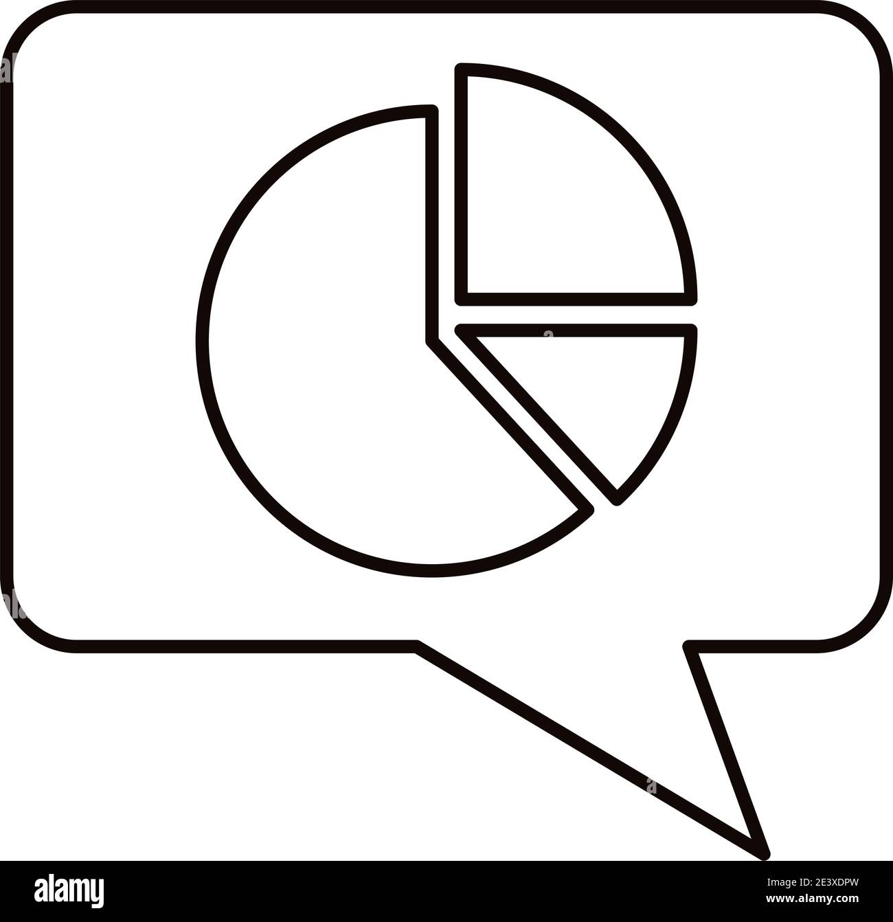 infographic bars chart in bubble line style icon design, data analysis and information theme ...