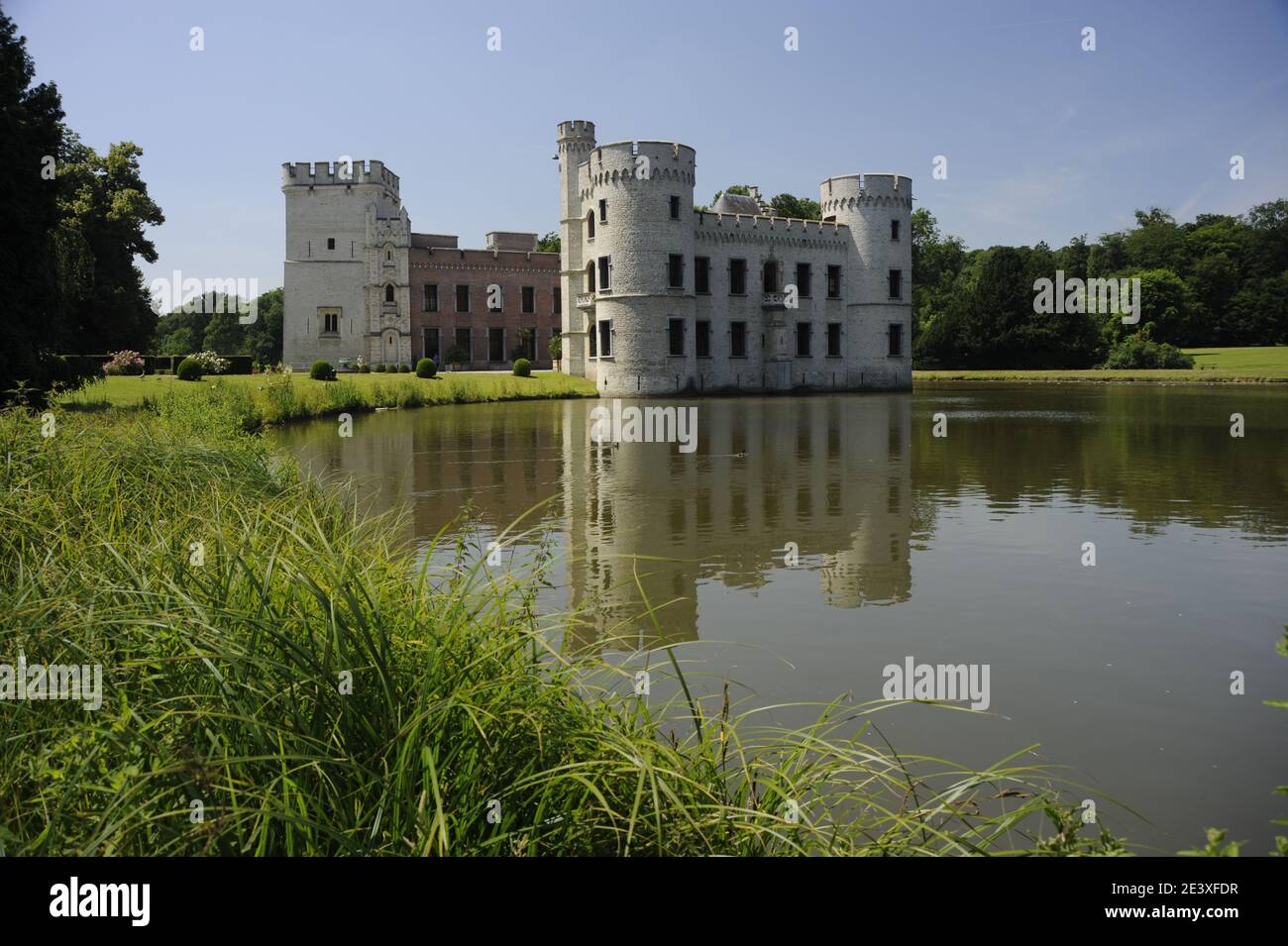 Bouchout castle hi-res stock photography and images - Alamy