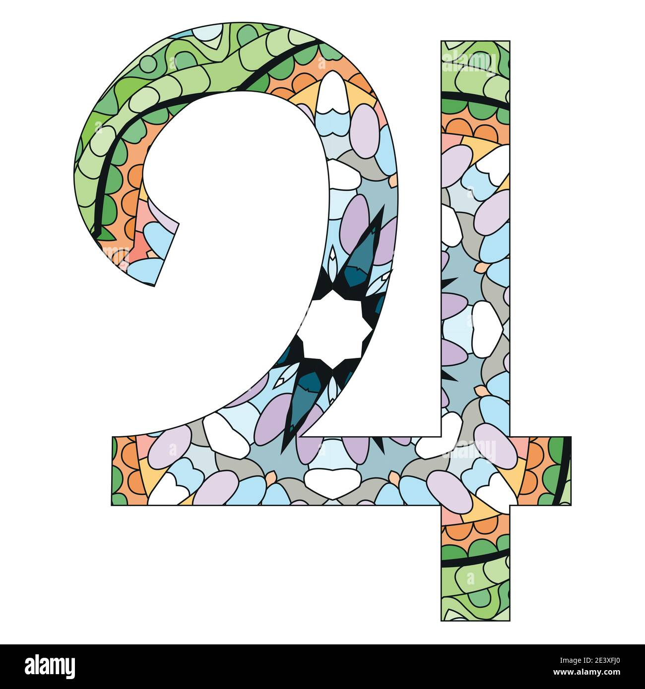 Neptune sign, astrology concept art. Tattoo design. Horoscope signs ...