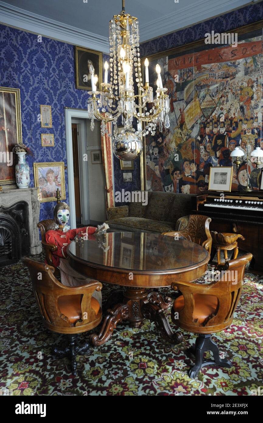 Oostende, James-Ensor-Haus, James Ensorhuis Stock Photo - Alamy