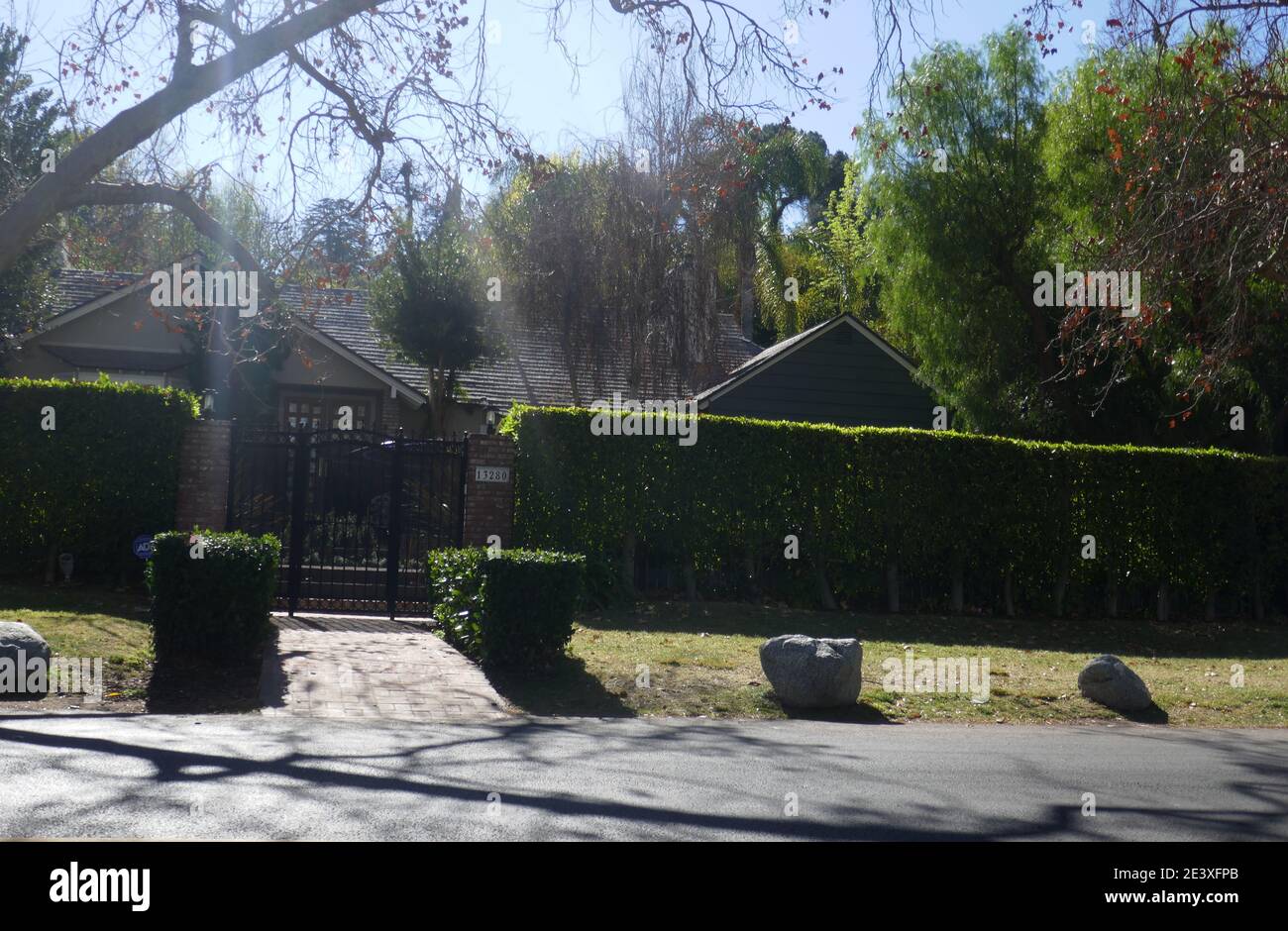 Sherman Oaks, California, USA 20th January 2021 A general view of ...